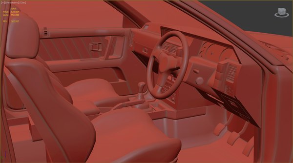 modelo 3d Nissan Skyline R31 GTS-R - TurboSquid 2203415