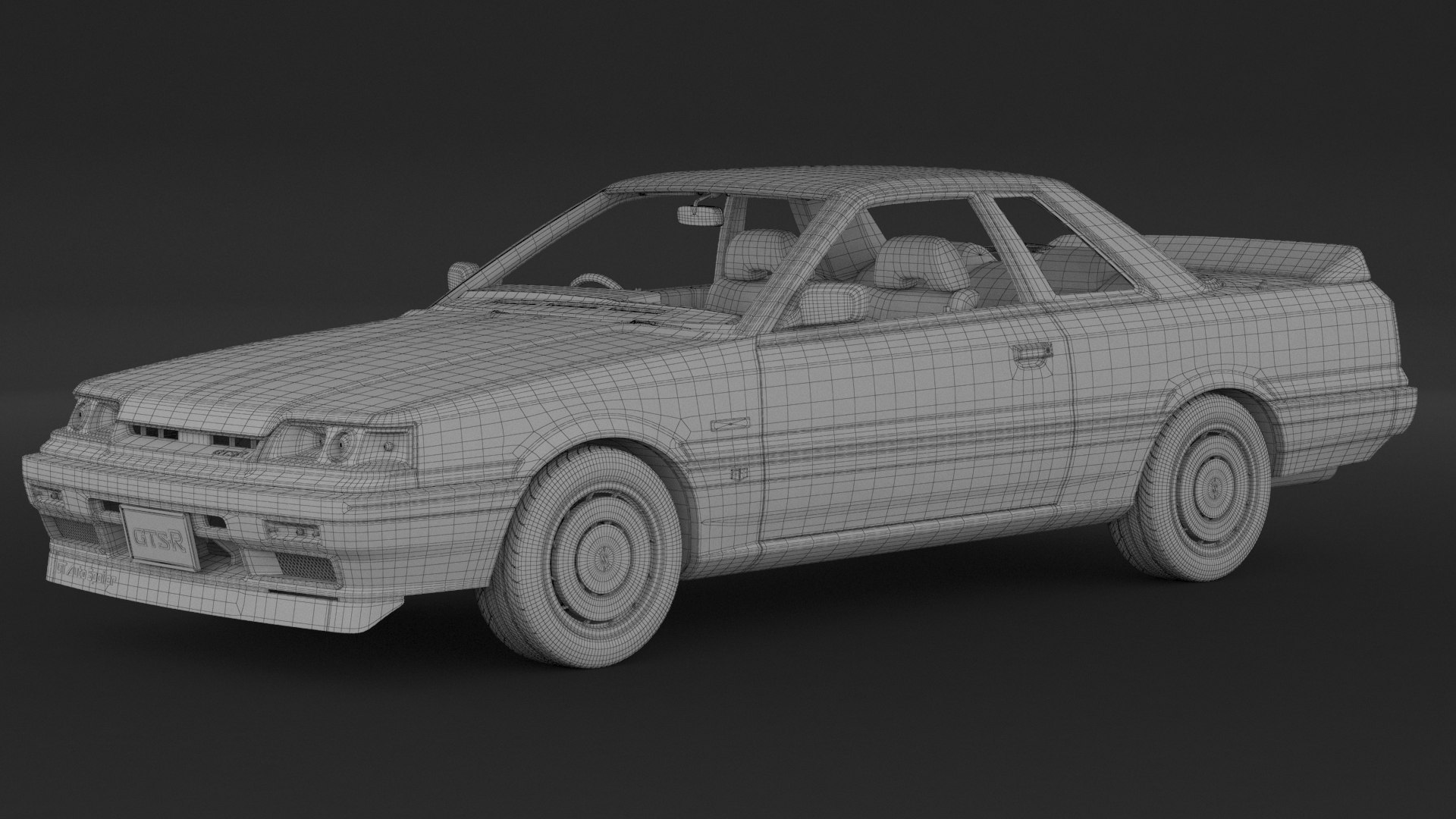 3D Nissan Skyline R31 GTS-R Model - TurboSquid 2203415