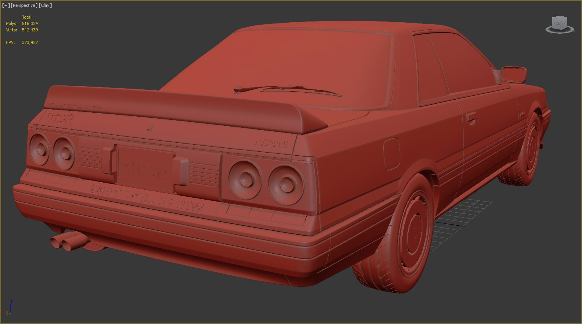 3D Nissan Skyline R31 GTS-R Model - TurboSquid 2203415
