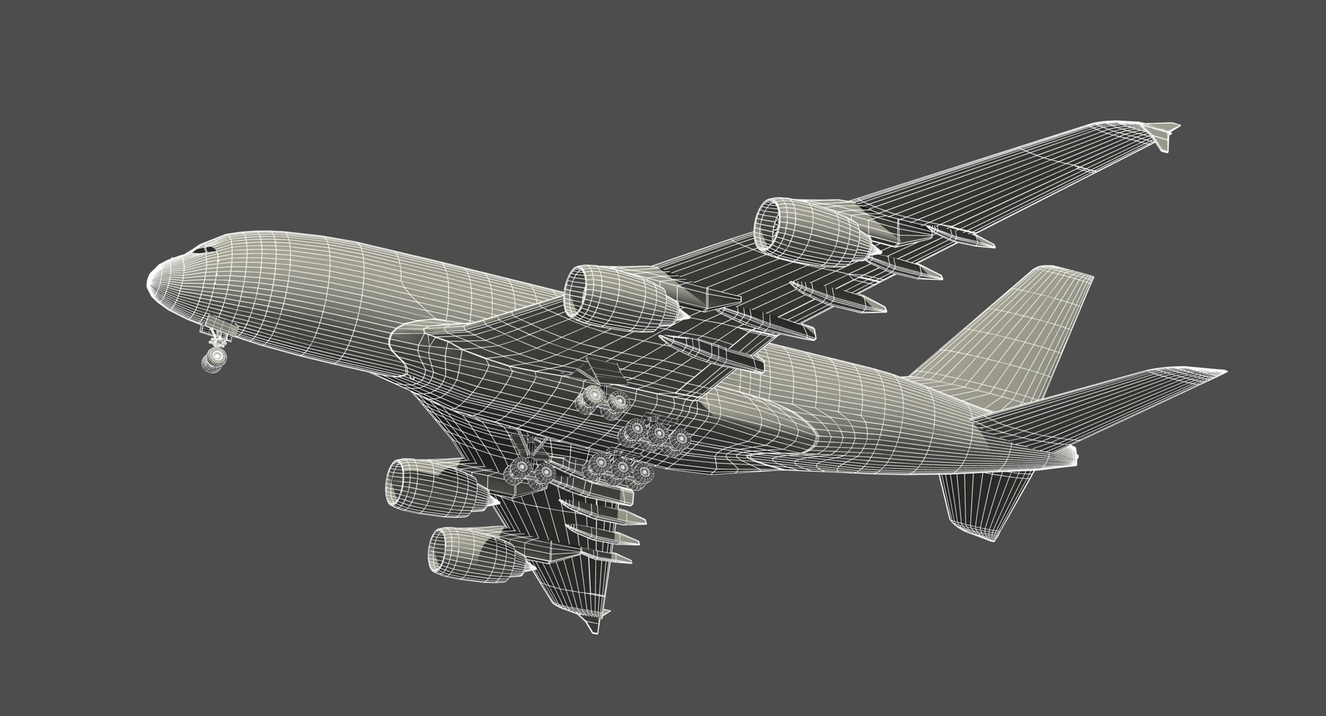 3D Airbus A380m China Southern - TurboSquid 1248898