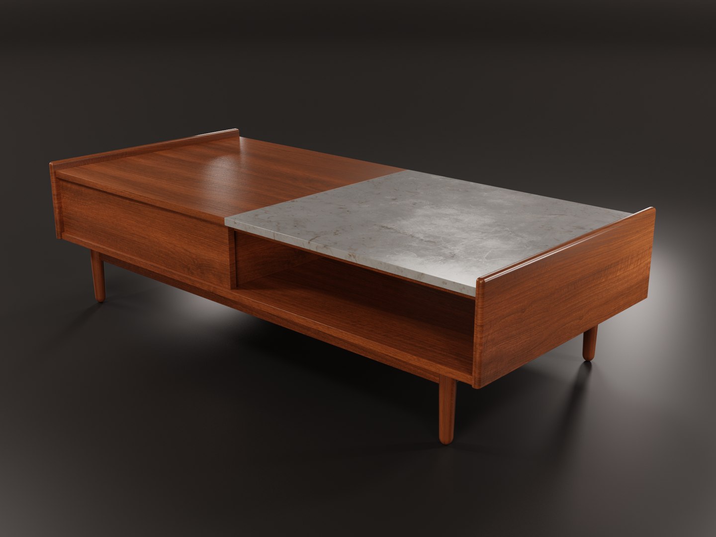 3D Model Coffee Table No-1 - TurboSquid 1880306