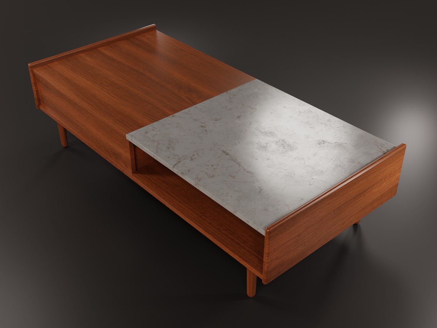 3D Model Coffee Table No-1 - TurboSquid 1880306