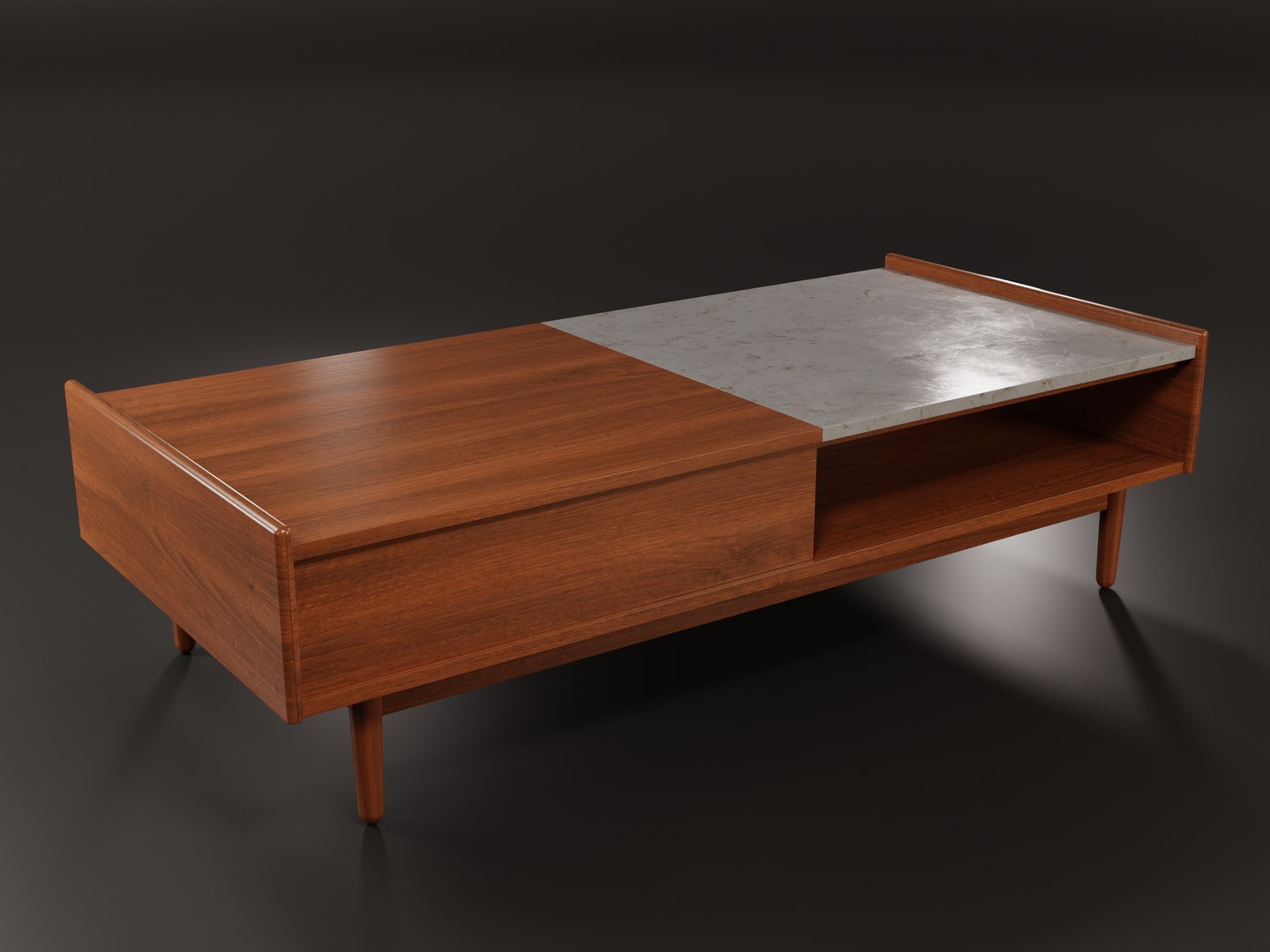 3D Model Coffee Table No-1 - TurboSquid 1880306