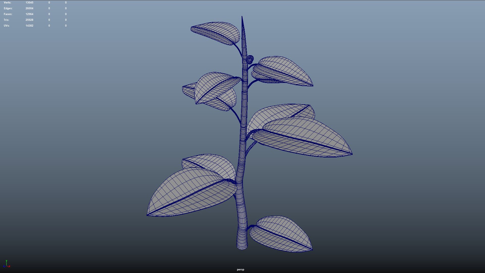 3D Ficus Audrey Plant - TurboSquid 2199143