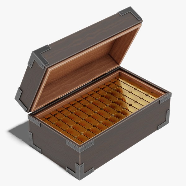 modelo 3d Japanese Furniture Kit - Treasure Chest - TurboSquid 1968089