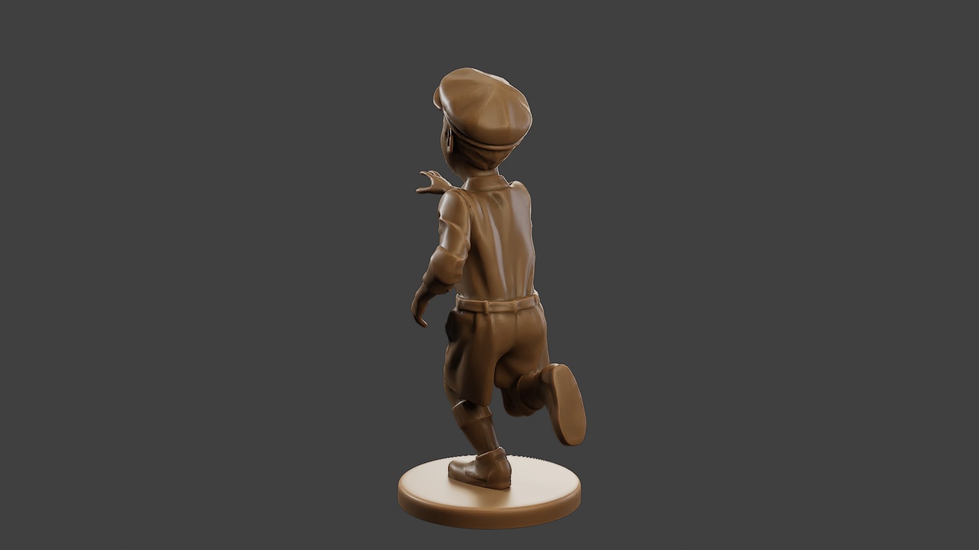 Ww2 Scared Little Boy SLB1 004 3D Model - TurboSquid 2078235