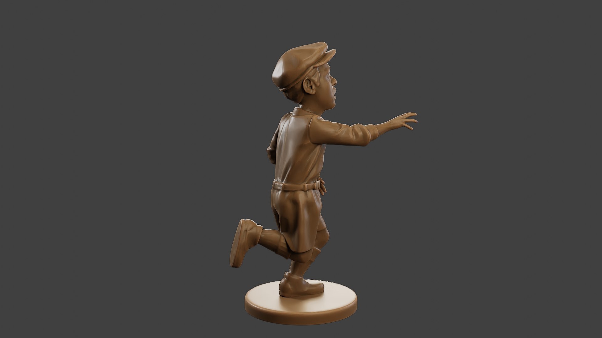 Ww2 Scared Little Boy SLB1 004 3D Model - TurboSquid 2078235