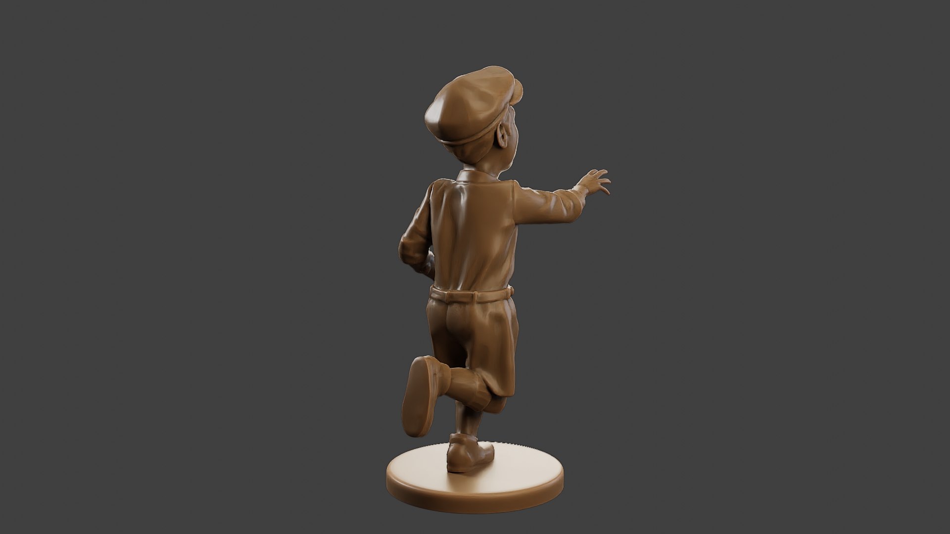 Ww2 Scared Little Boy SLB1 004 3D Model - TurboSquid 2078235