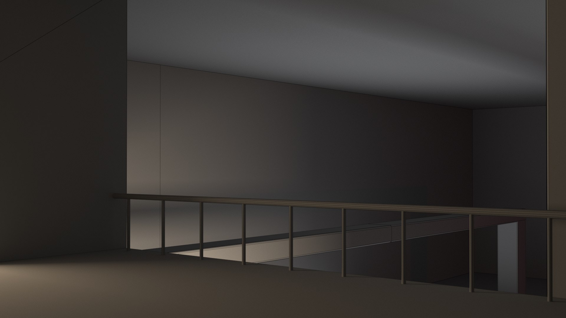 3D Model Empty Room Interior 07 - TurboSquid 1723515