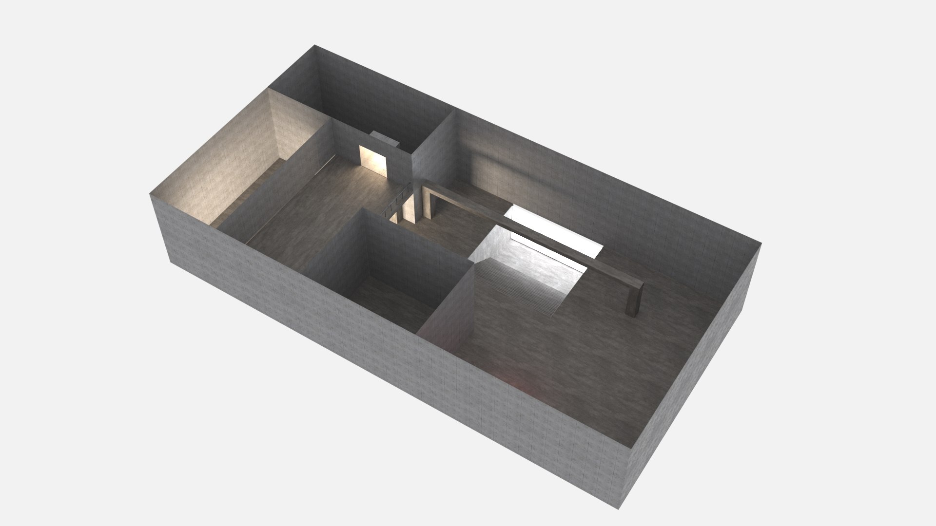 3D Model Empty Room Interior 07 - TurboSquid 1723515