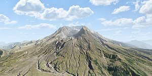 3D Model Mount Vesuvius Volcano - TurboSquid 1373119