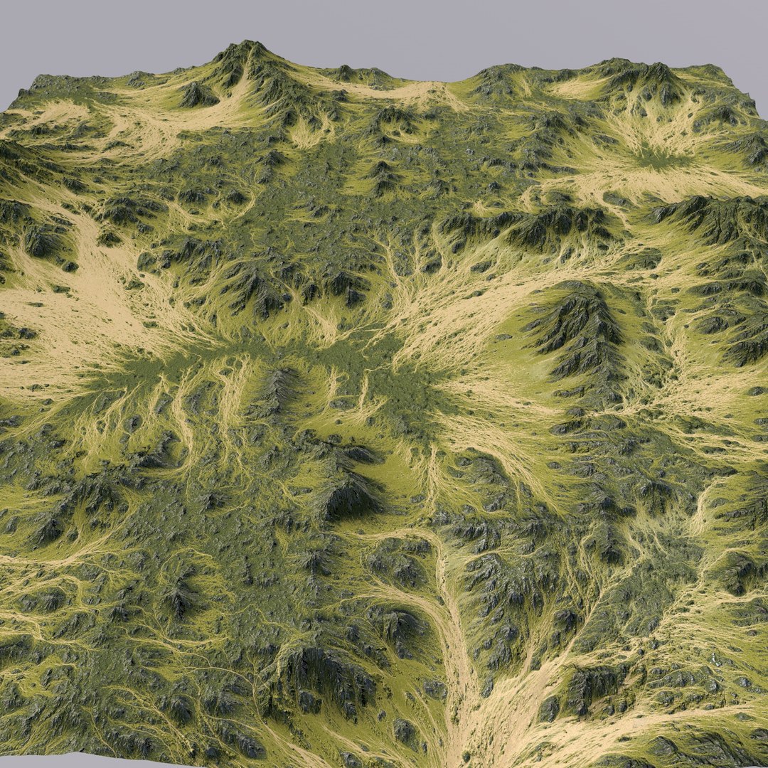 Terrain Maps Model - TurboSquid 1388954
