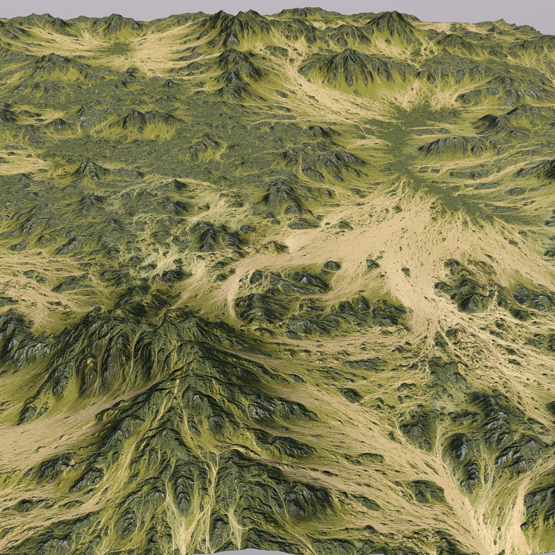 Terrain Maps Model - TurboSquid 1388954