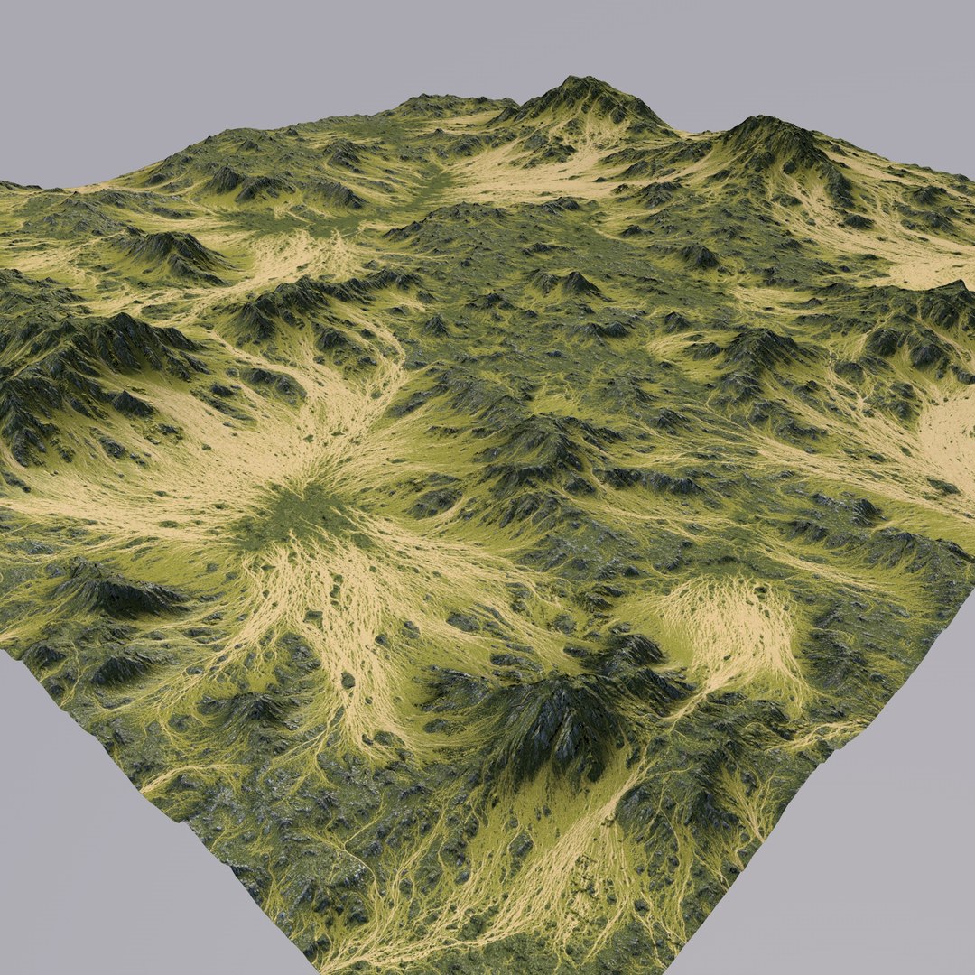 Terrain Maps Model - TurboSquid 1388954