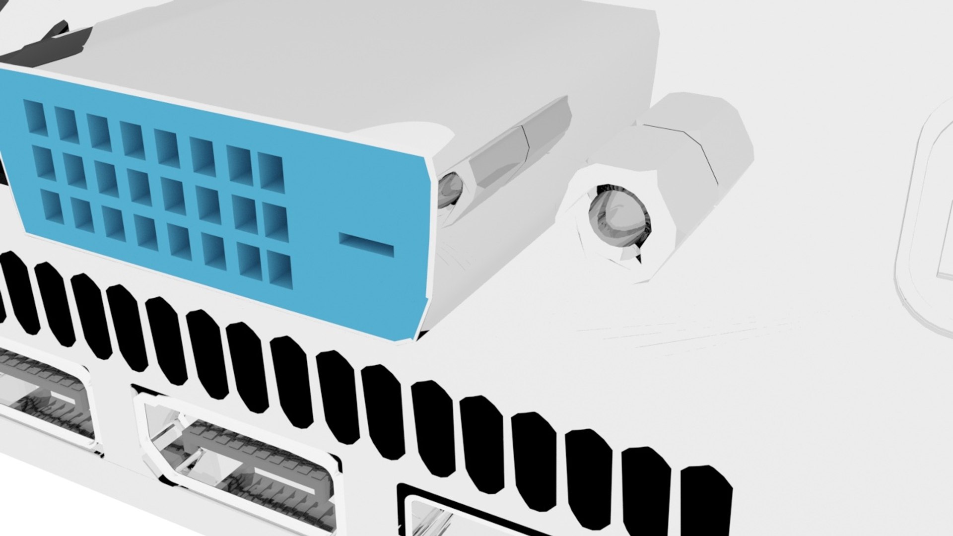 Gpu graphics card model - TurboSquid 1611035