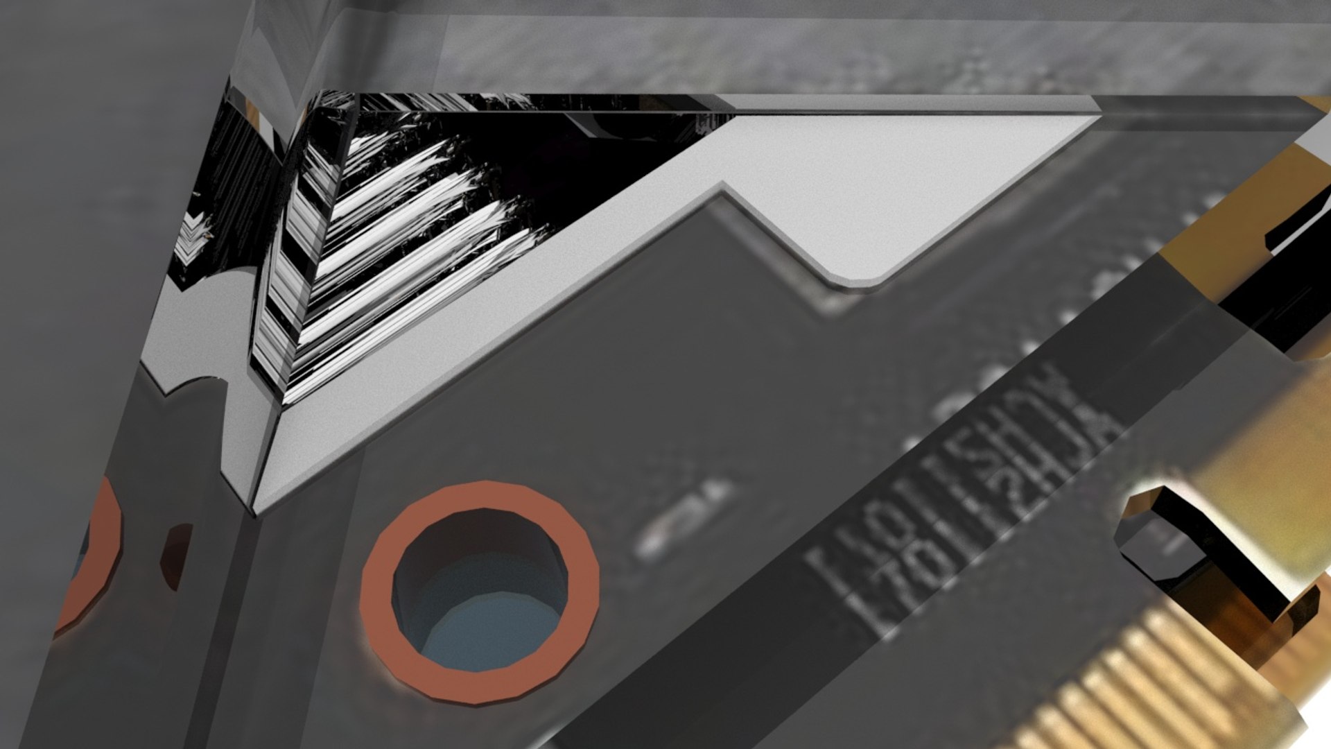 Gpu graphics card model - TurboSquid 1611035