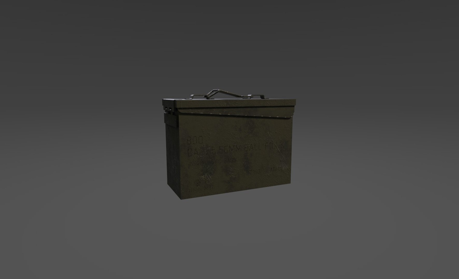 Ammo Box 3D Model - TurboSquid 1753761