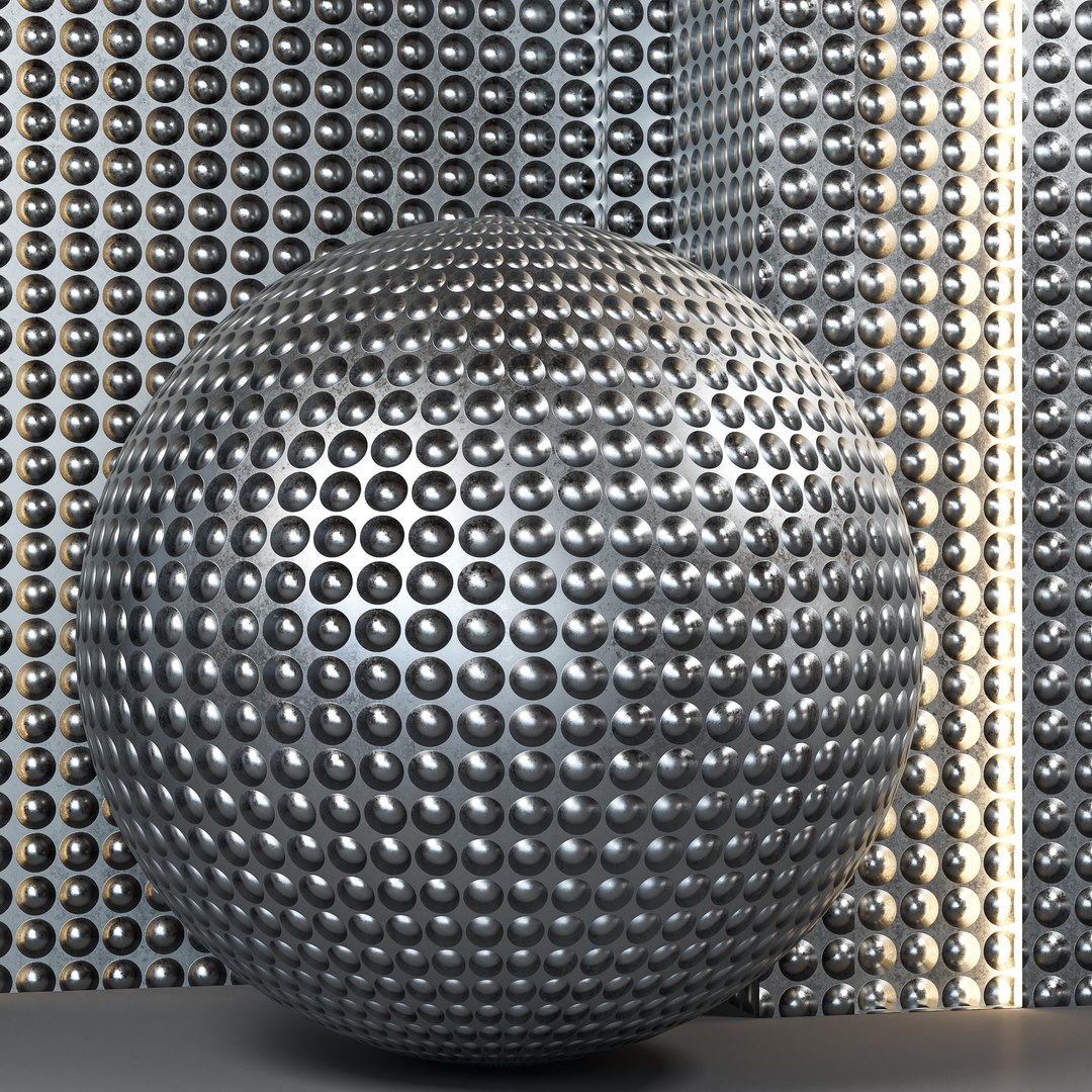 3D Diamond Pattern Metal - 4K Seamless PBR 2 Models - TurboSquid 2368537