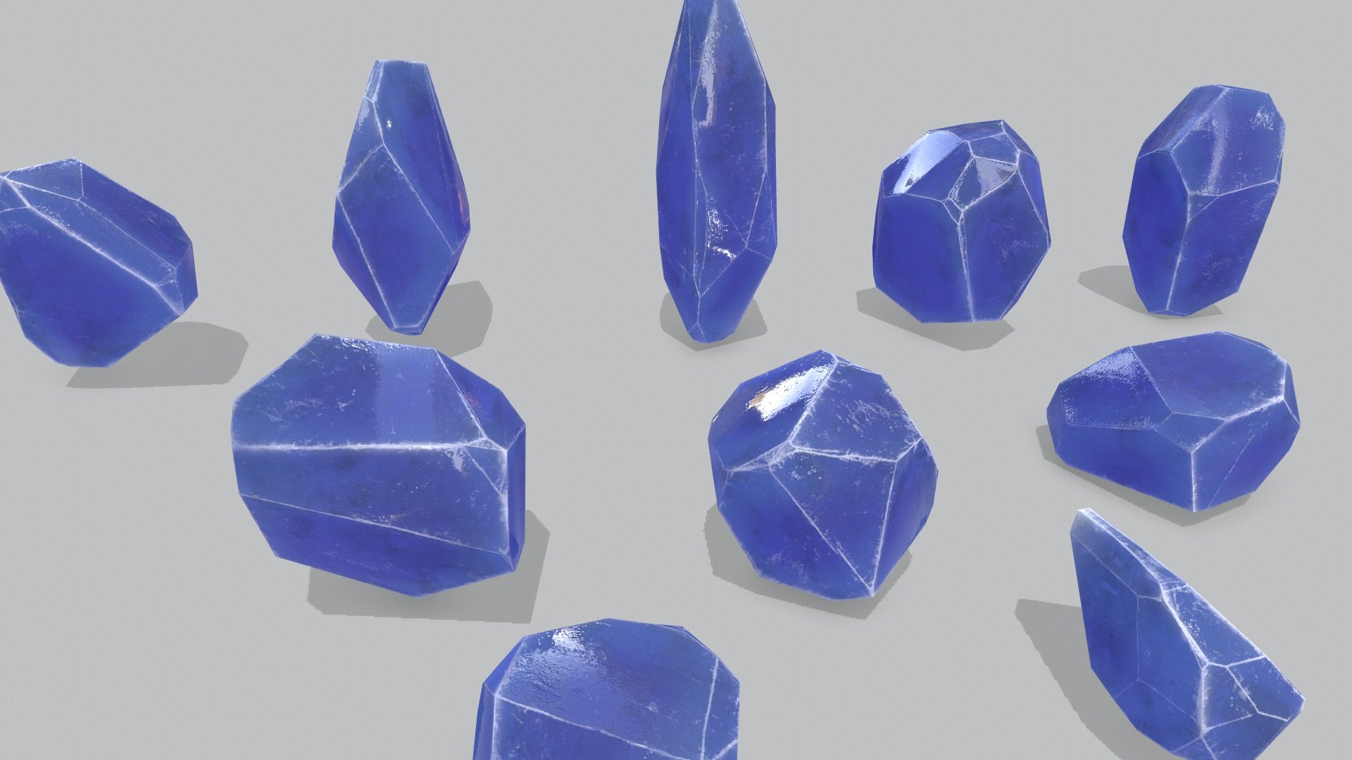 Crystal Set 3D Model - TurboSquid 2186530