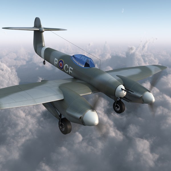 3d westland whirlwind british fighter