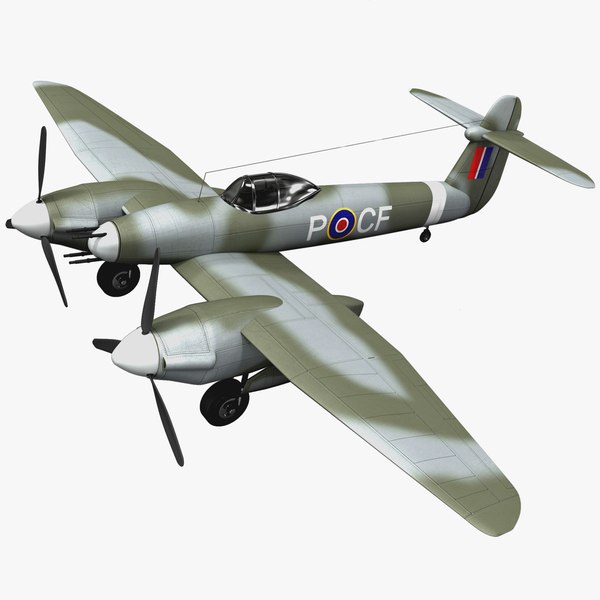 3d westland whirlwind british fighter