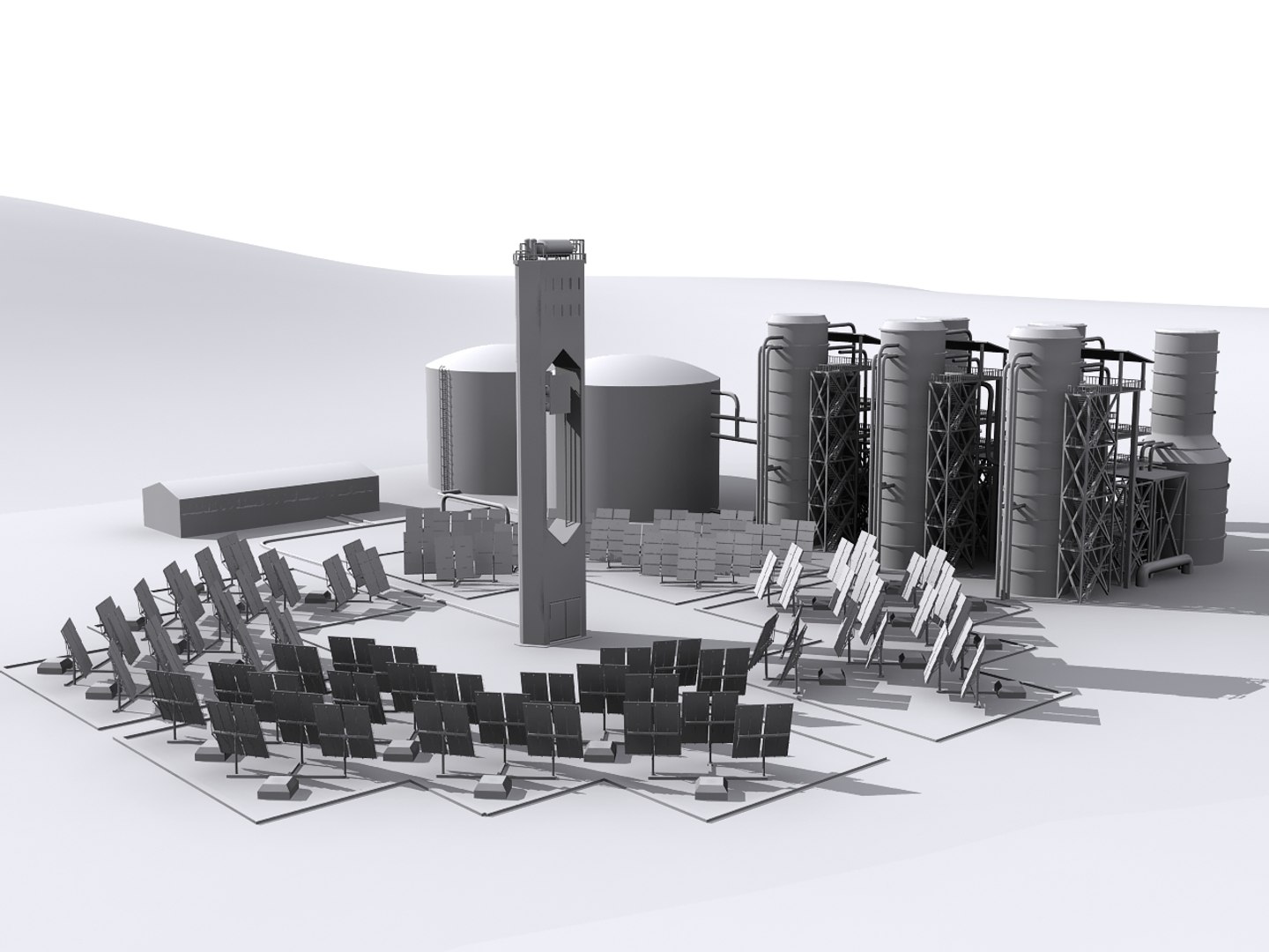 Solar Power Plant Max