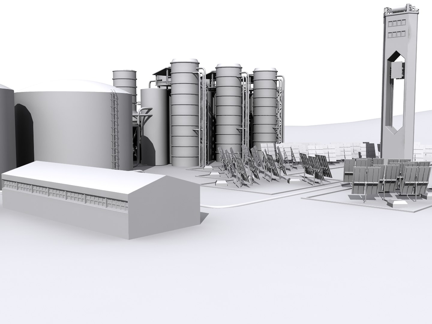 Solar Power Plant Max