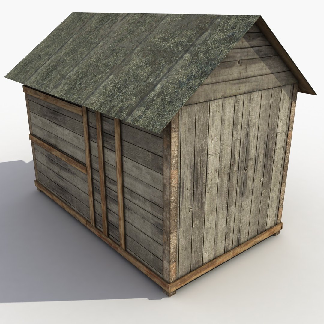 3d Old Barn Model
