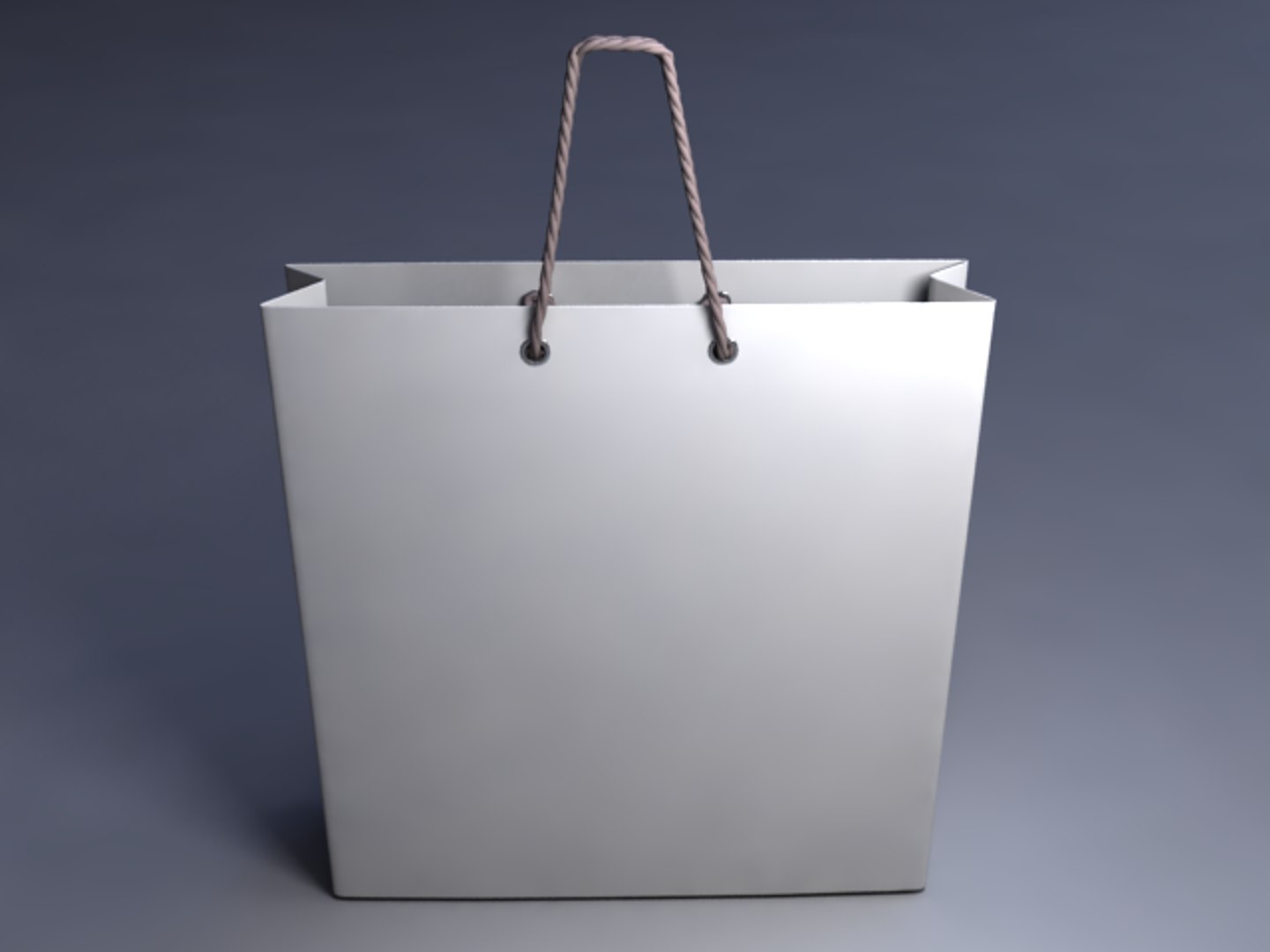 3d Shopping Bag Model