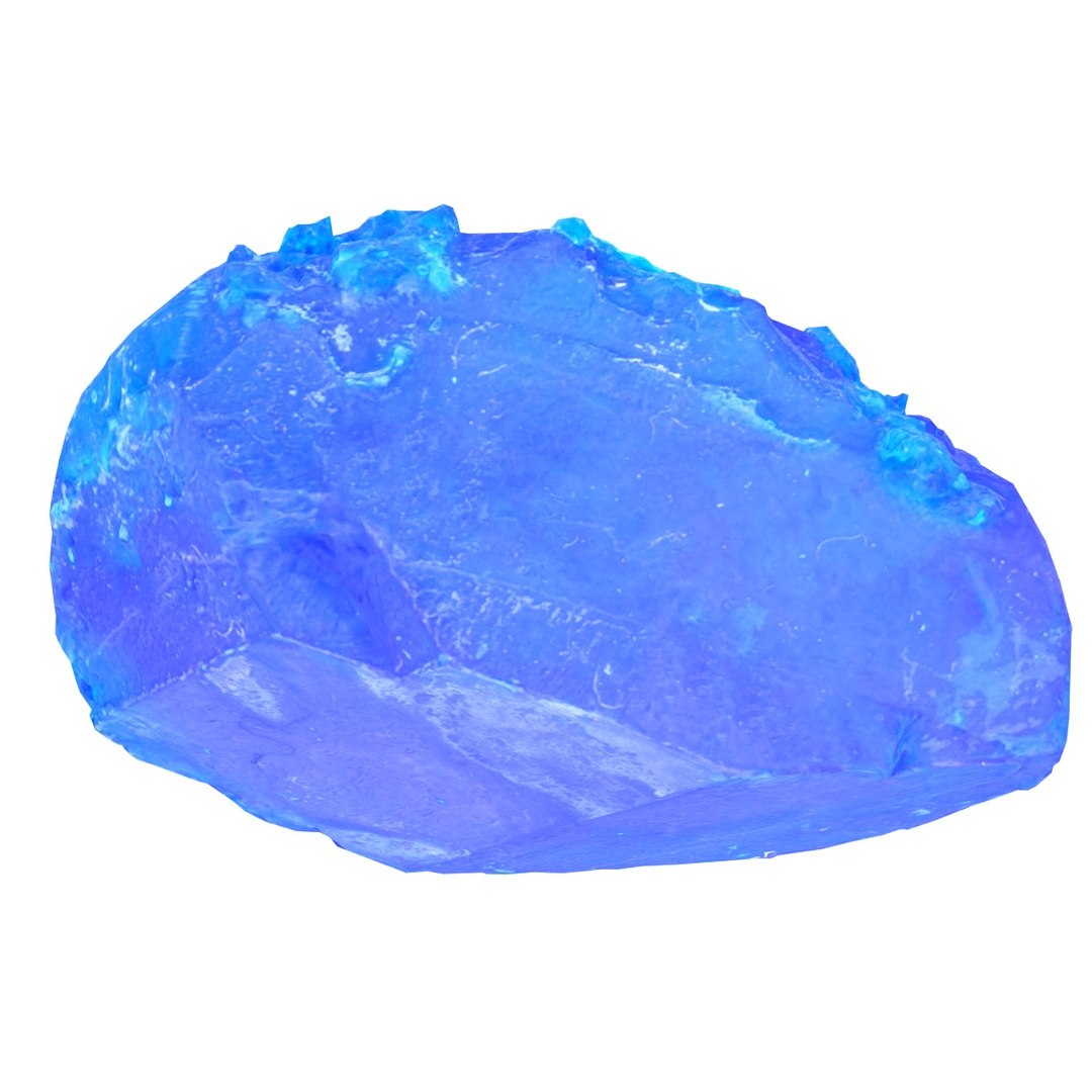3D Blue Salt Crystal Model - TurboSquid 1219894