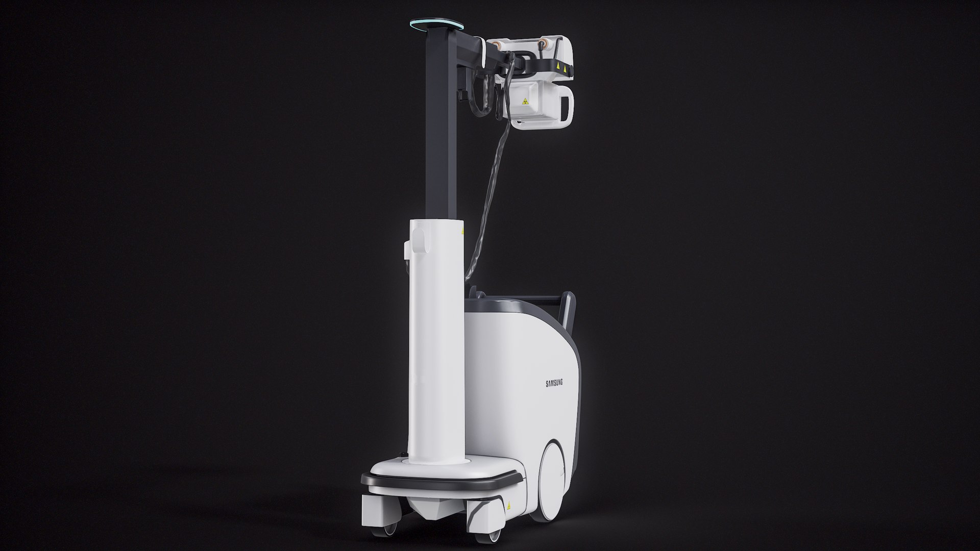 3D Samsung GM85 AccE X-Ray Diagnostic Unit Rigged PBR Model ...