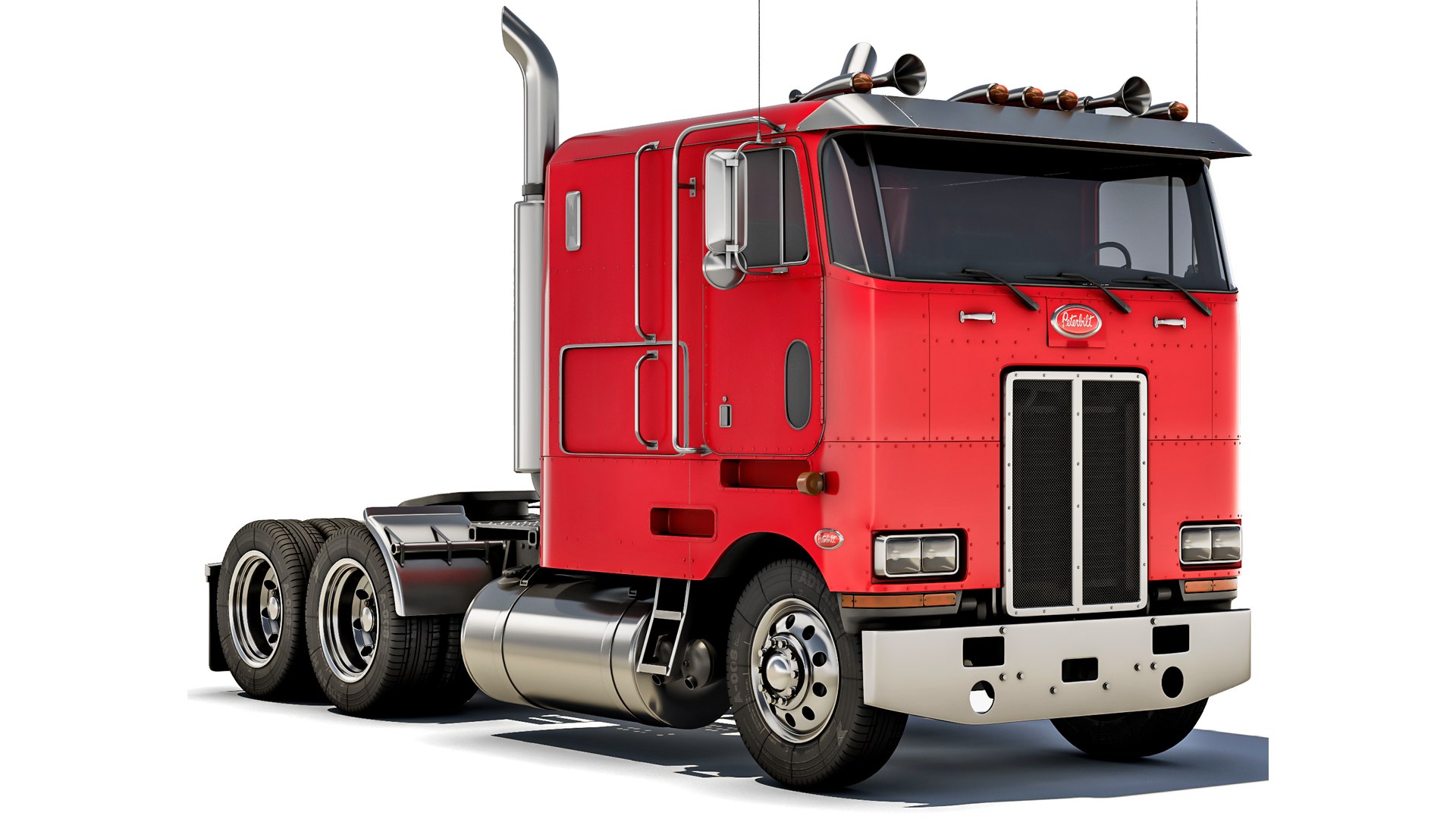 Peterbilt 362 6x4 1981 Model - TurboSquid 2208390