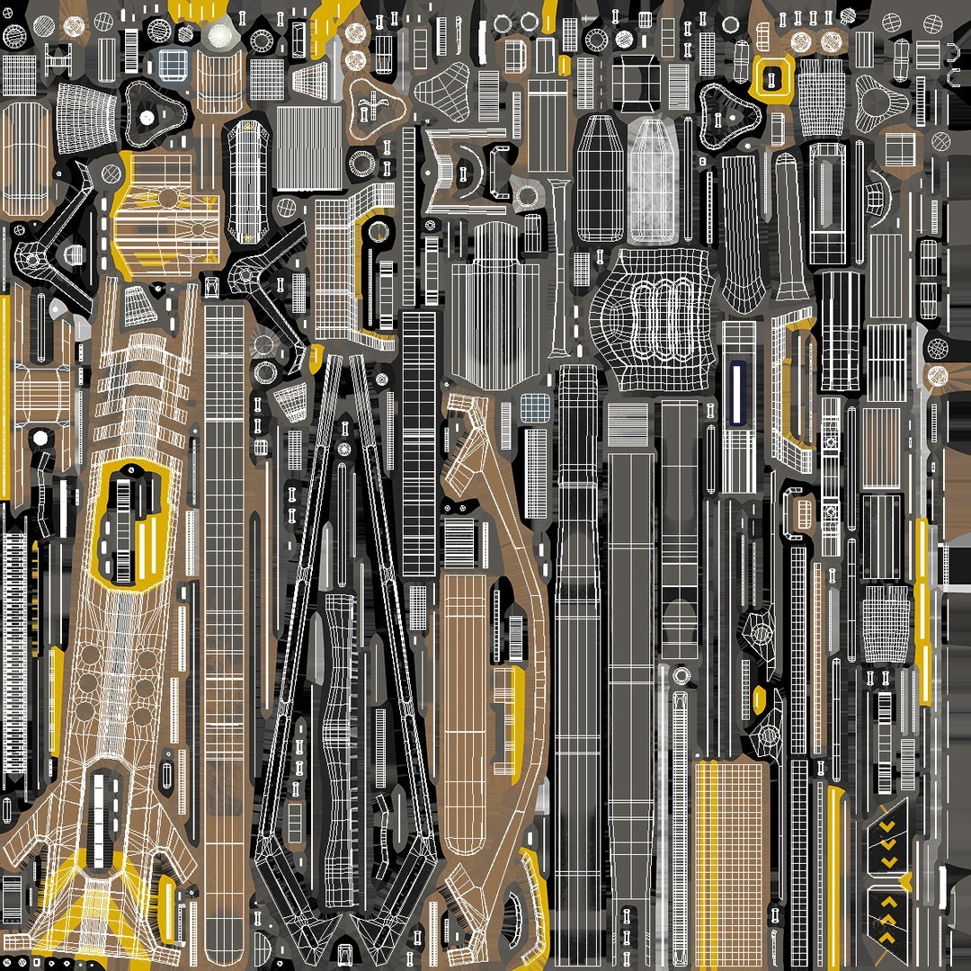 3D Futuristic Rifles Collection 2 Model - TurboSquid 2390777