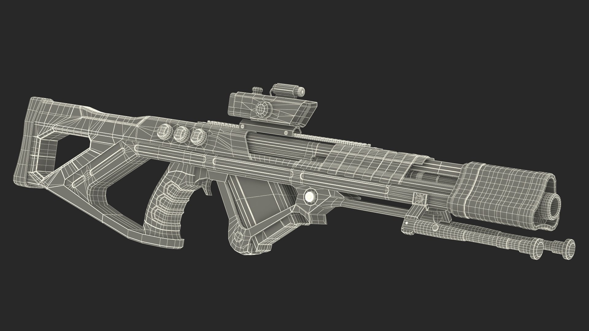 3D Futuristic Rifles Collection 2 Model - TurboSquid 2390777