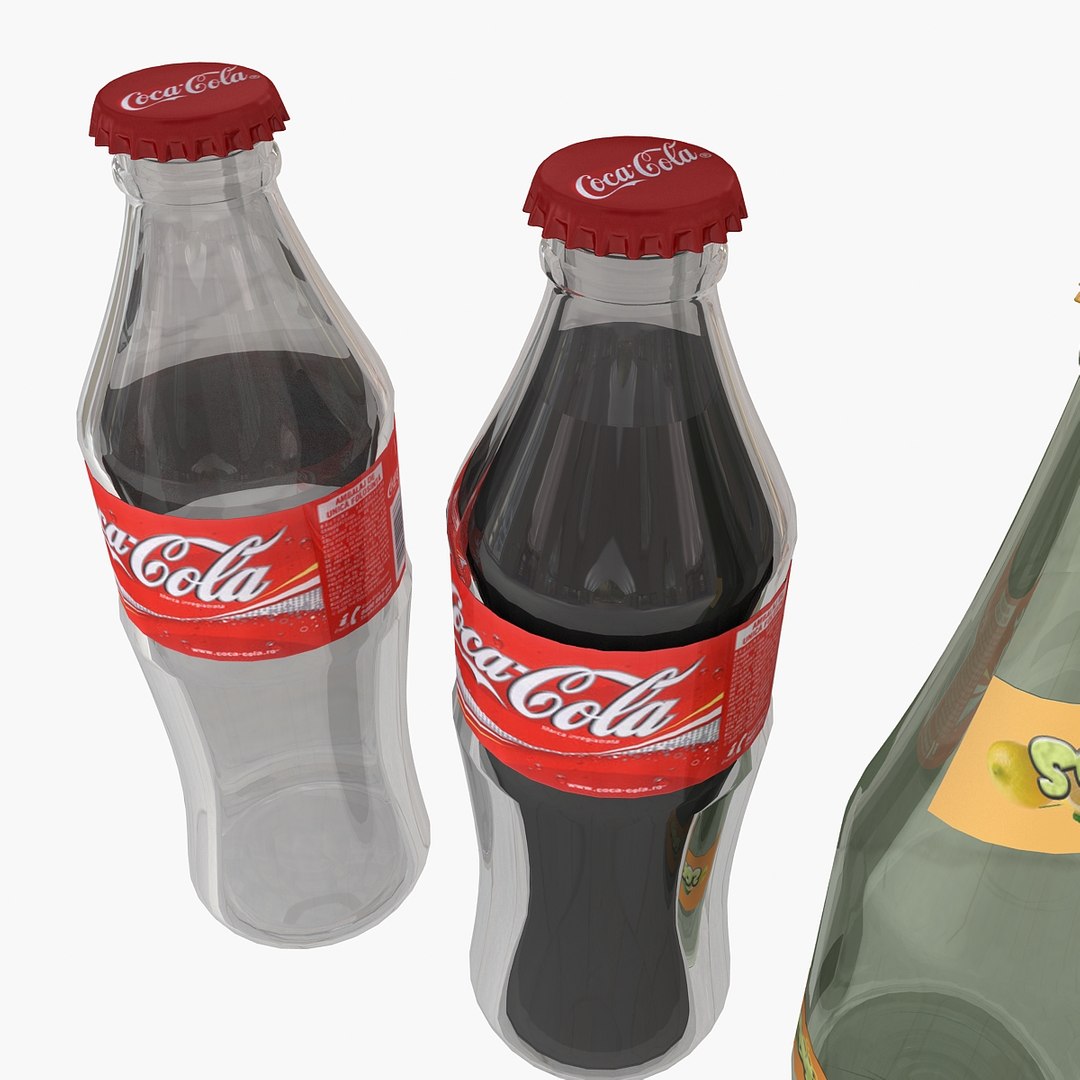 Max Coca Cola Soda Bottles