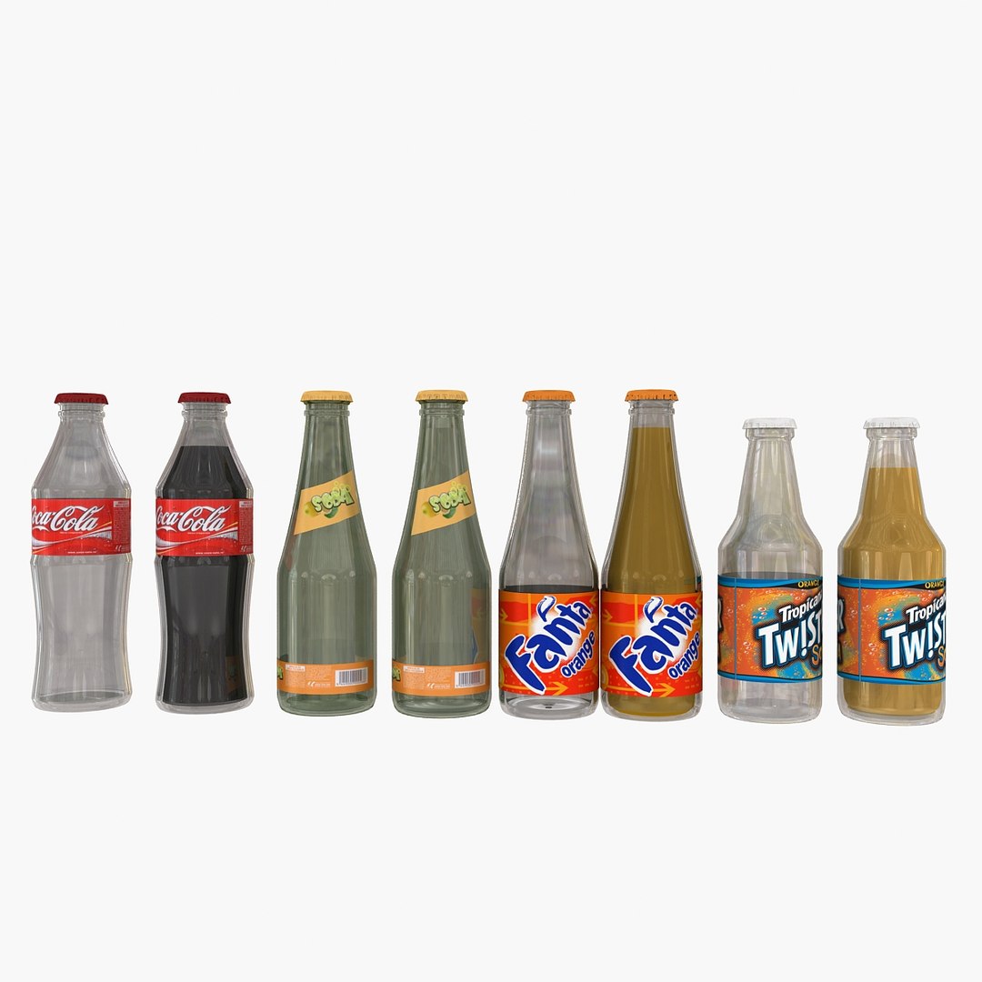 Max Coca Cola Soda Bottles