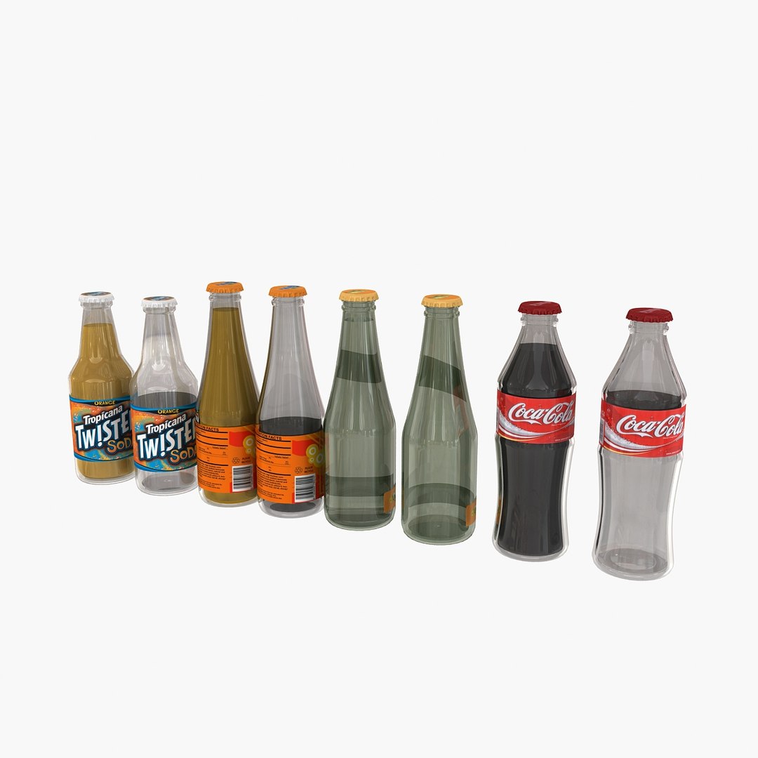 Max Coca Cola Soda Bottles