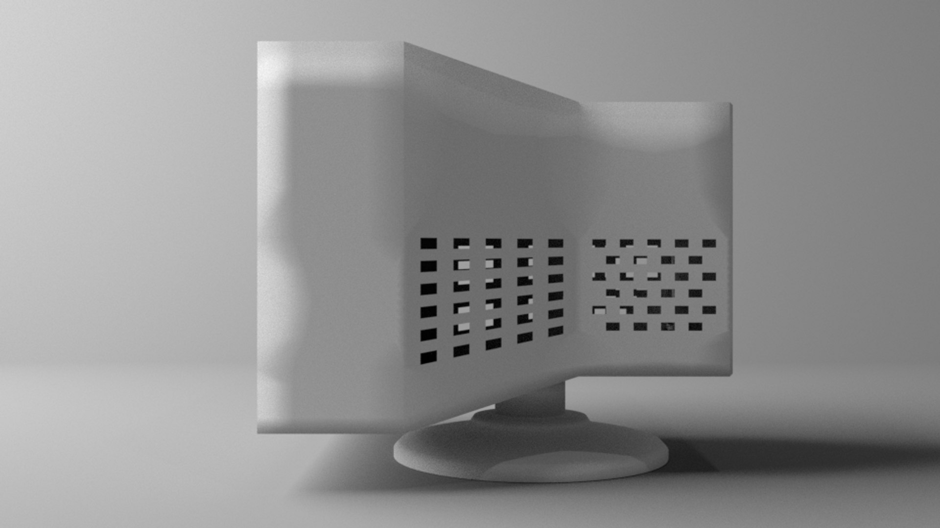 Crt Monitor 12 Inch Model - TurboSquid 1586079