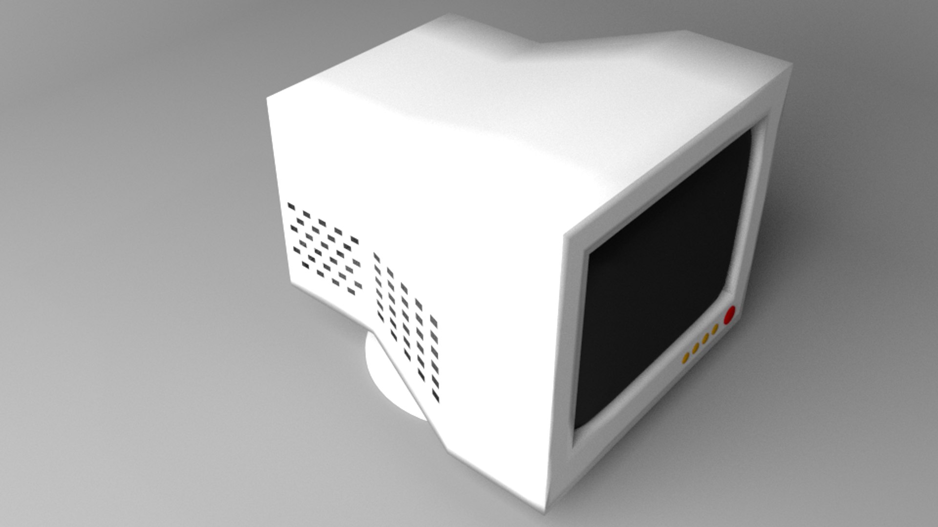 Crt Monitor 12 Inch Model - TurboSquid 1586079