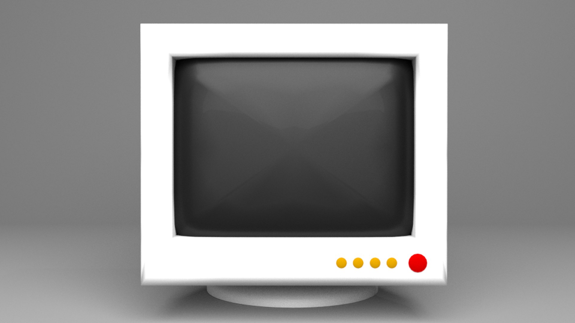 Crt Monitor 12 Inch Model - TurboSquid 1586079