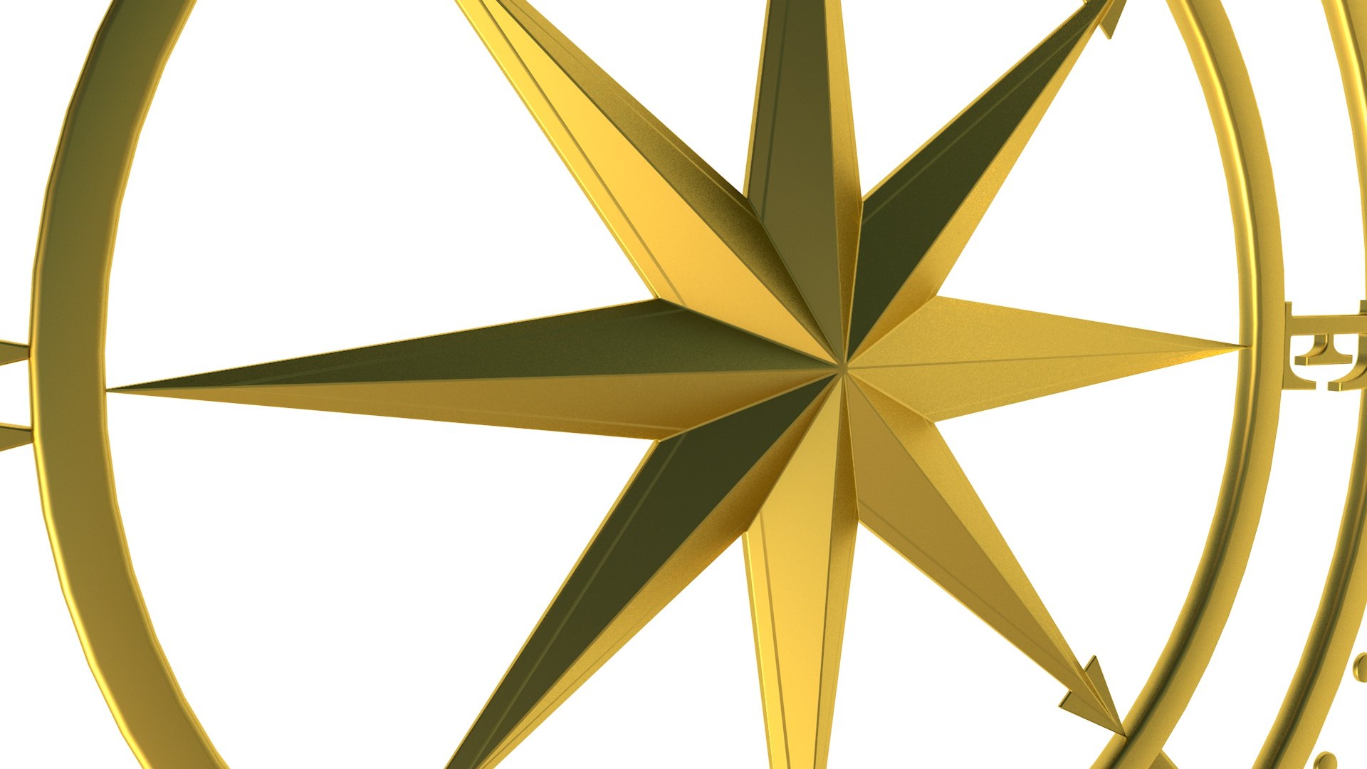 Compass Rose 3D Model - TurboSquid 1833168