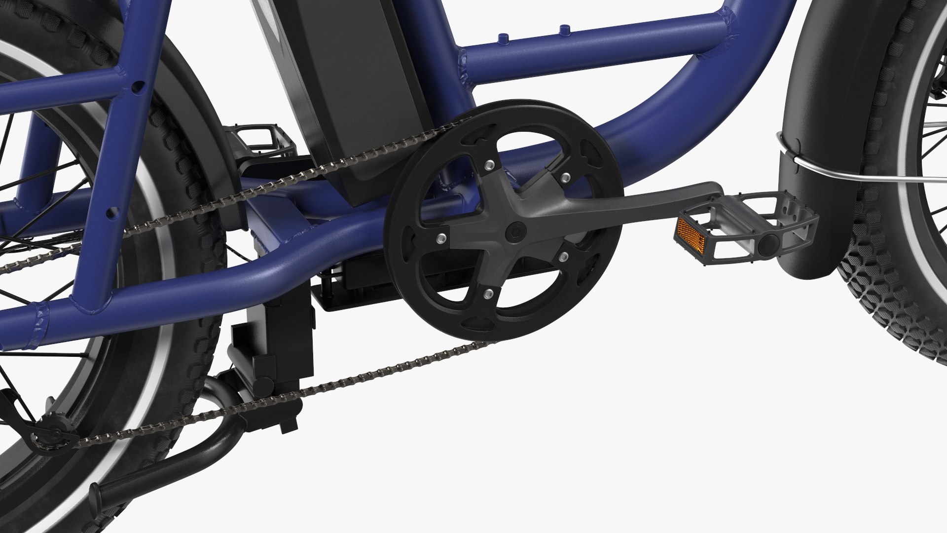 Electric Cargo Bike Blue Rigged For Cinema 4D 3D - TurboSquid 2264751