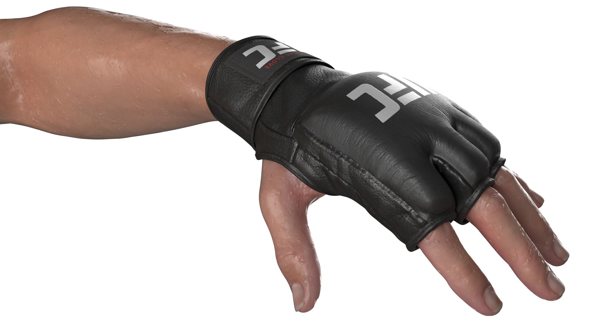 3D UFC MMA Fighter Wet With Sweat A-Pose Fur Model - TurboSquid 2333967
