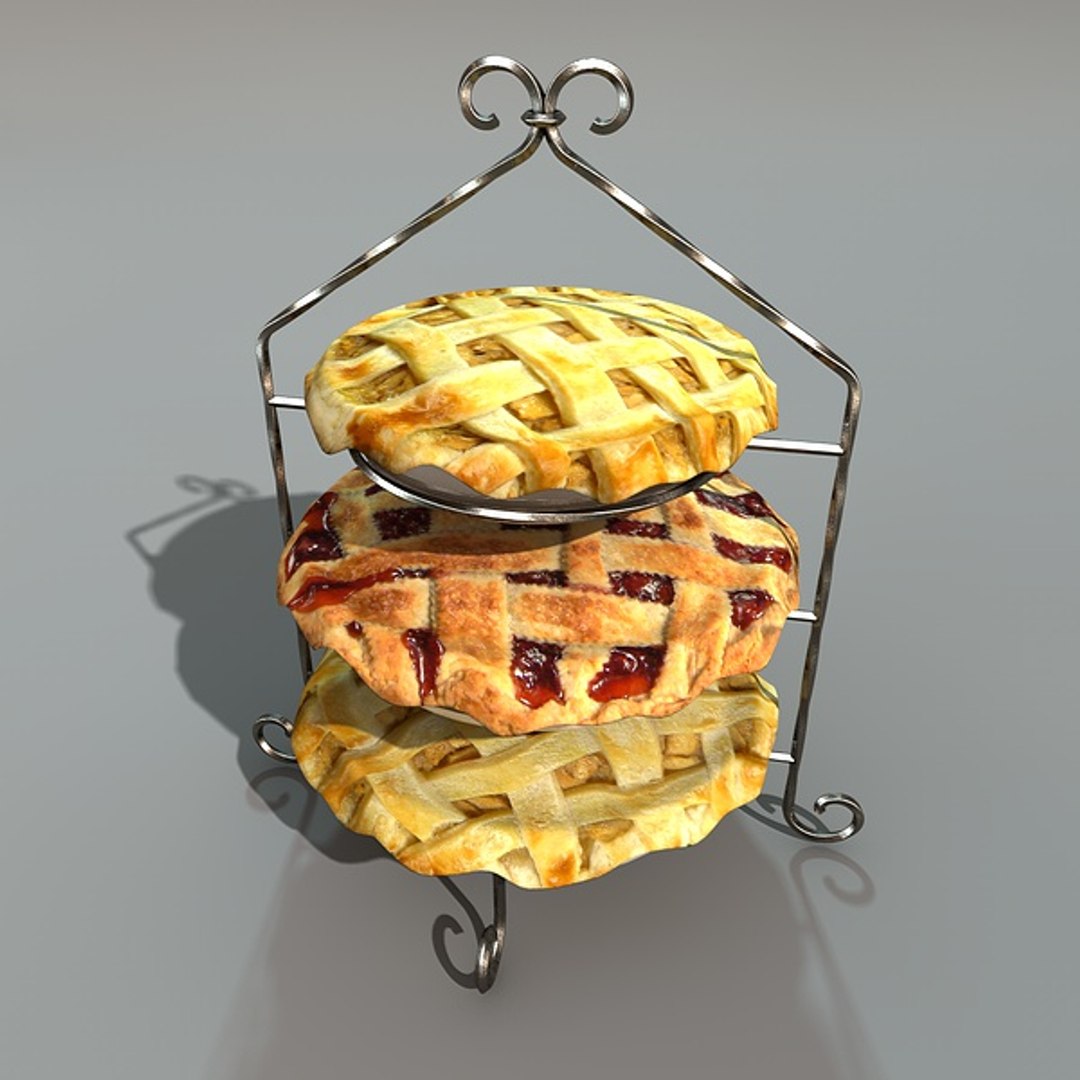 storey cake 3d model