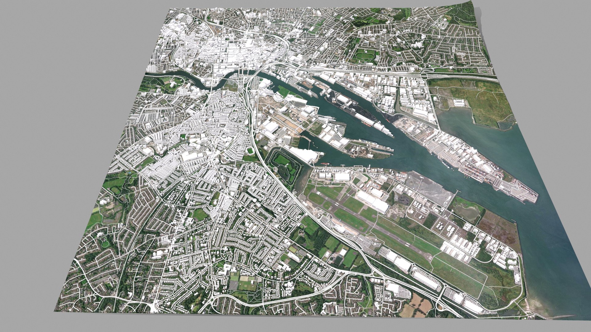 Cityscape Belfast Ireland 3D Model - TurboSquid 1945026