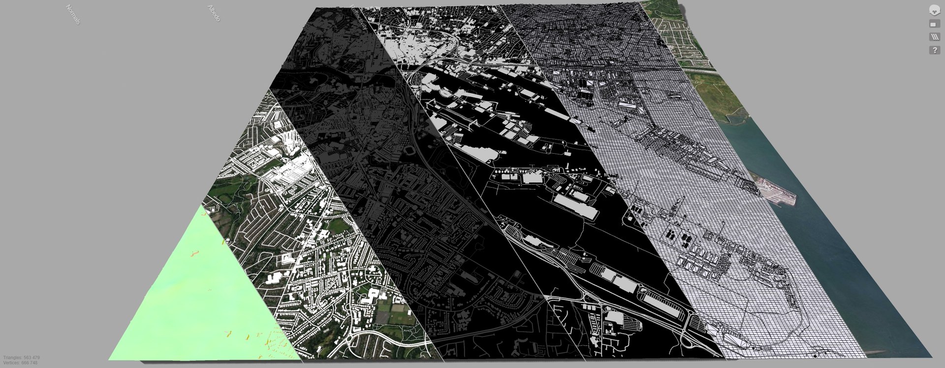 Cityscape Belfast Ireland 3D Model - TurboSquid 1945026