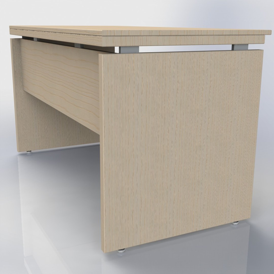 3d office table model