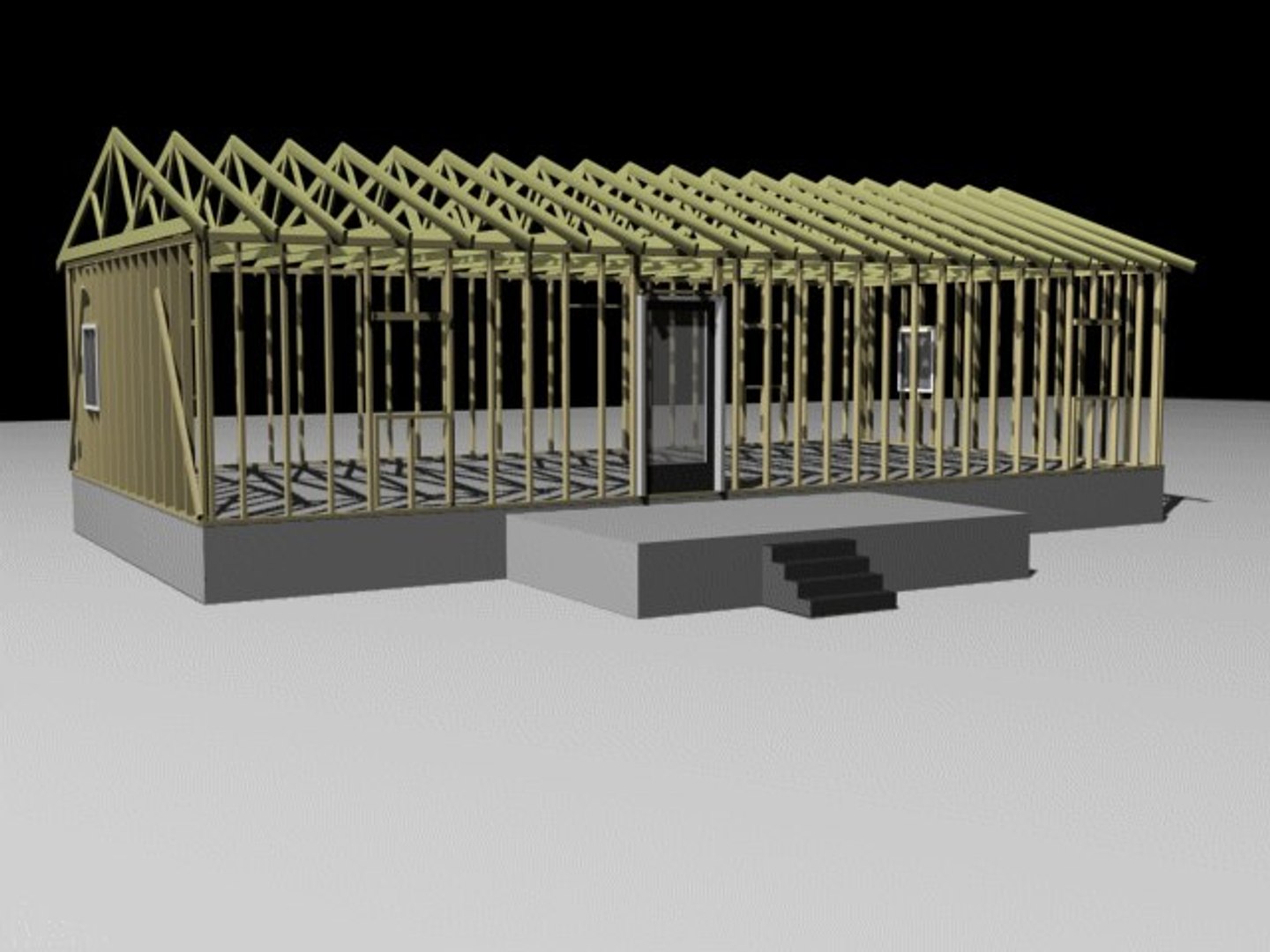 3d Home Construction Model