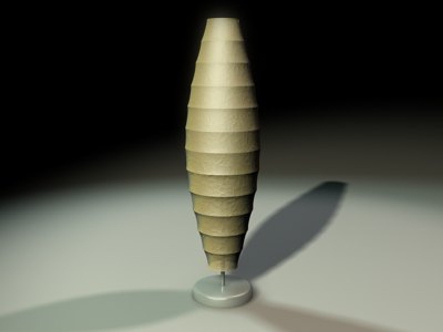 3d Modern Design Lamp Model
