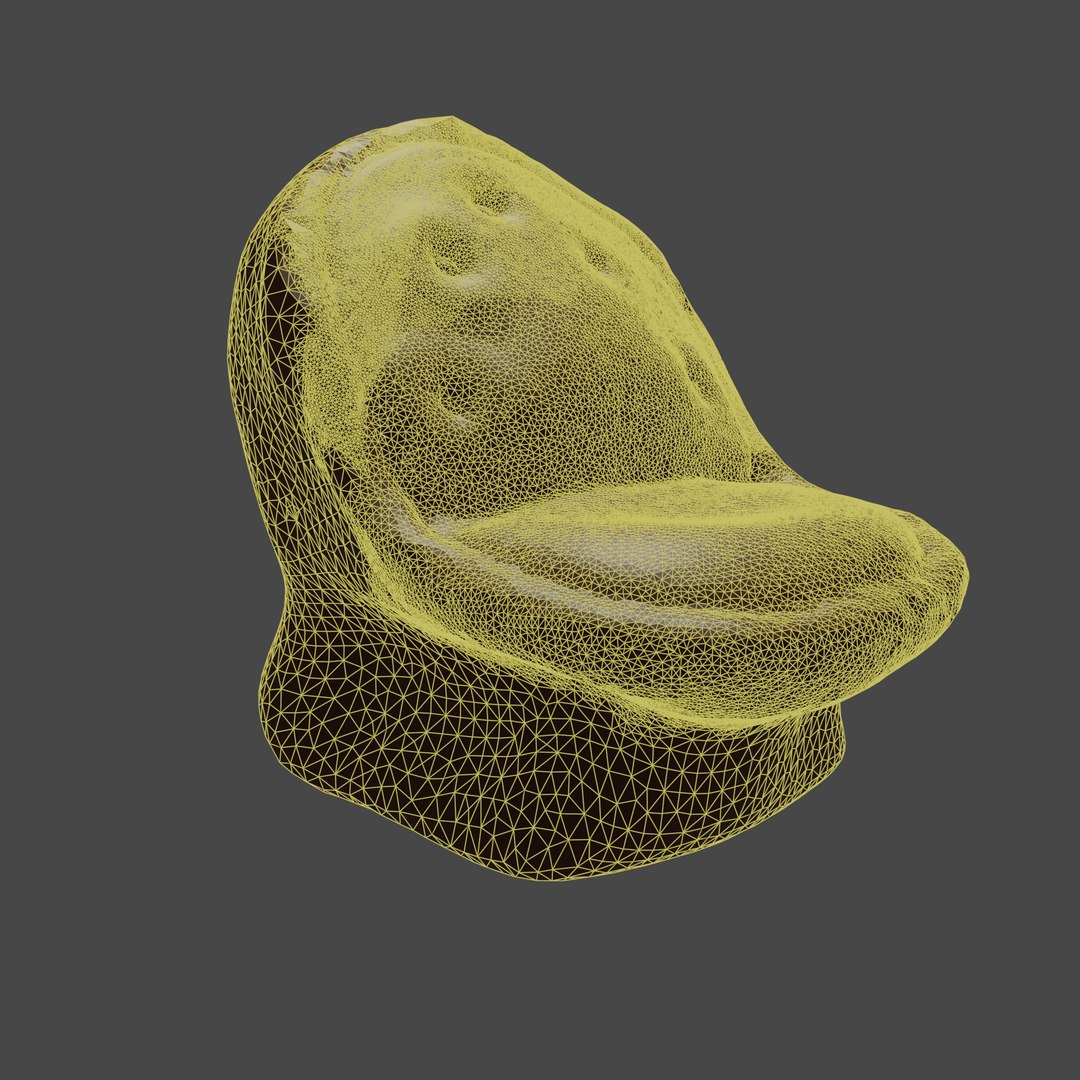 3D Model Soft Ugly Chair - TurboSquid 2054222
